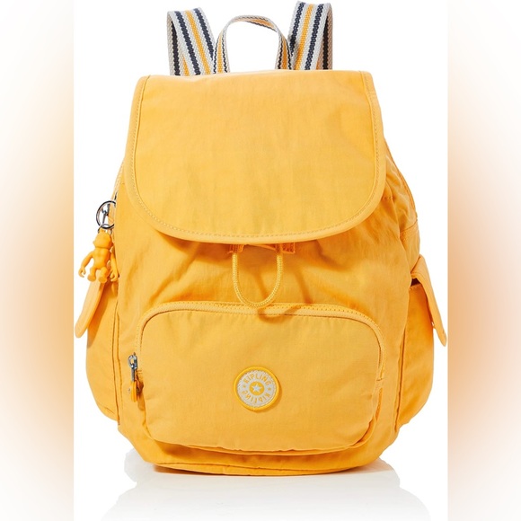 Kipling | Bags | Kipling Sunny Yellow Backpack | Poshmark